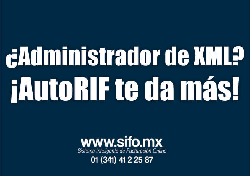 SIFO - Administrador de XML